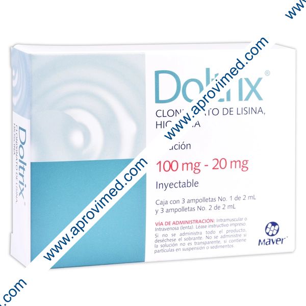 DOLTRIX Sol. Iny. c/6 AMPTAS. (1-2) 100-20 MG/4 ML. – APROVISIONAMIENTO ...