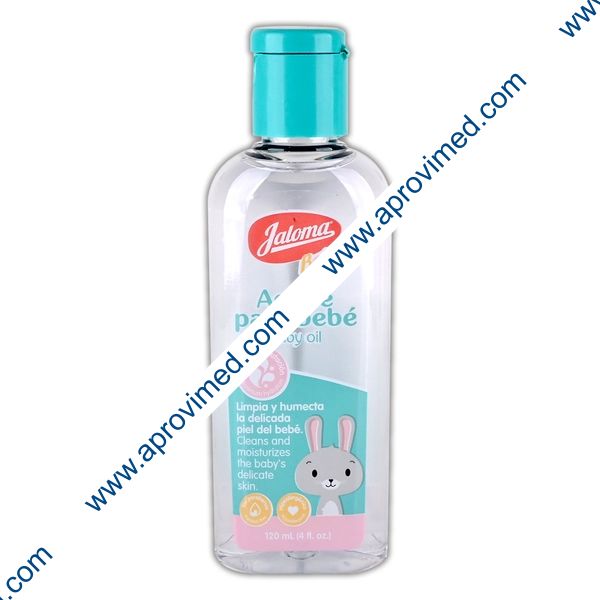 ACEITE PARA BEBÉ (Jaloma) Fco. 120 ML. – APROVISIONAMIENTO MEDICO