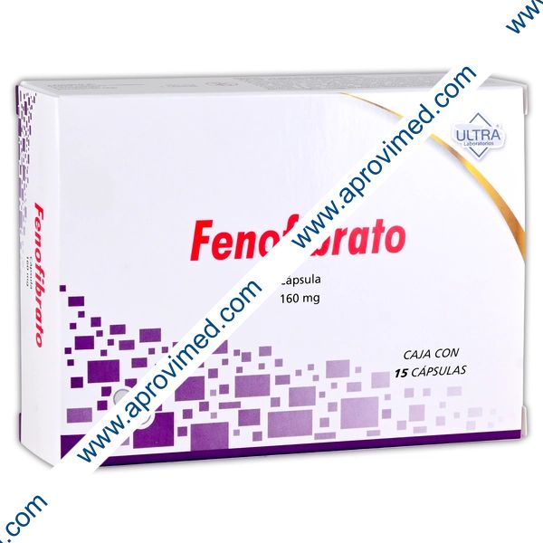 FENOFIBRATO (Ultra) c/15 CAPS. 160 MG. – APROVISIONAMIENTO MEDICO