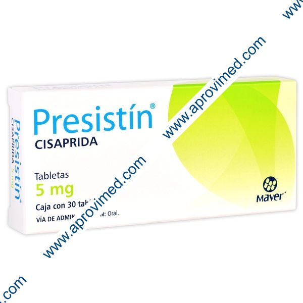 PRESISTIN c/30 TABS. 5 MG. – APROVISIONAMIENTO MEDICO