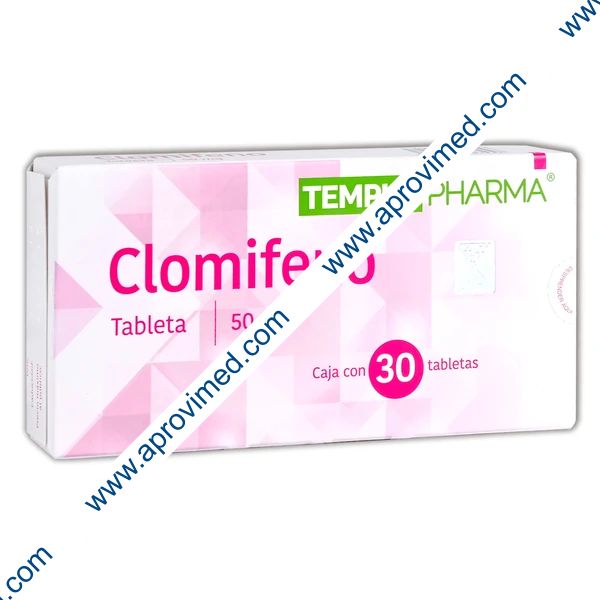 CLOMIFENO (TempusPharma) c/30 TABS. 50 MG. – APROVISIONAMIENTO MEDICO