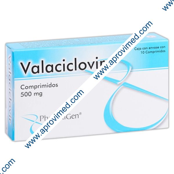 VALACICLOVIR (Pharmagen) c/10 COMPS. 500 MG. – APROVISIONAMIENTO MEDICO