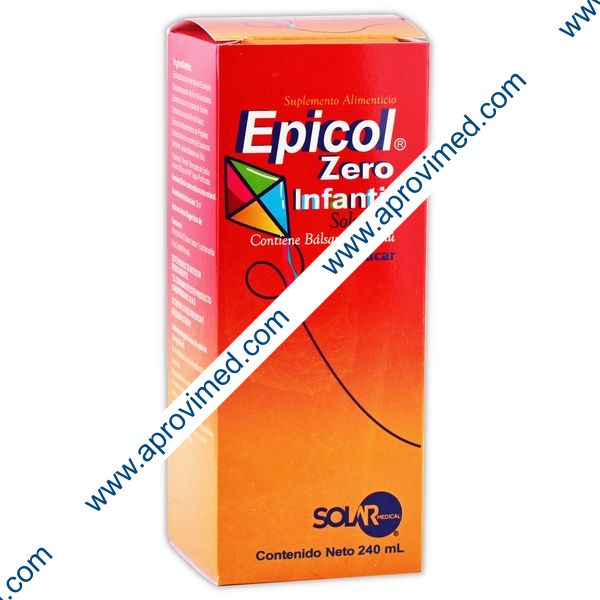 EPICOL Zero INFANTIL SOLUCIÓN Sin Azúcar Fco. 240 ML ...
