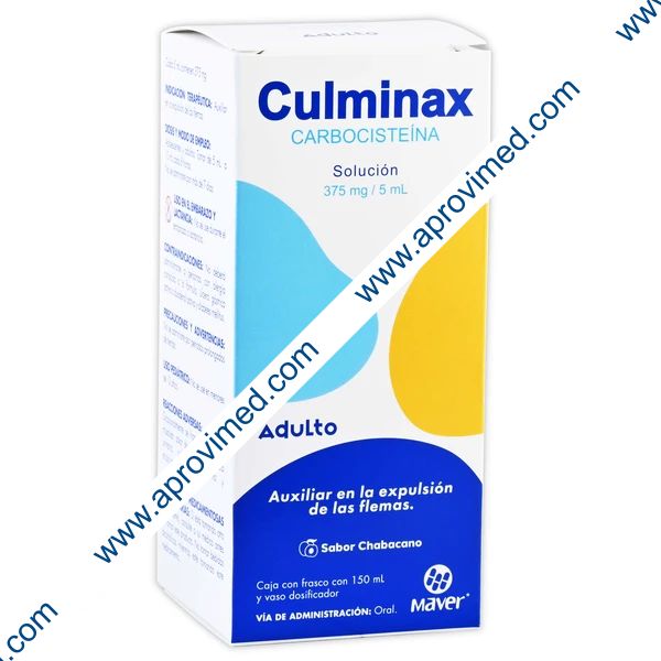 CULMINAX SOLUCIÓN Adulto Fco. 150 ML. 375 MG/5 ML. – APROVISIONAMIENTO ...