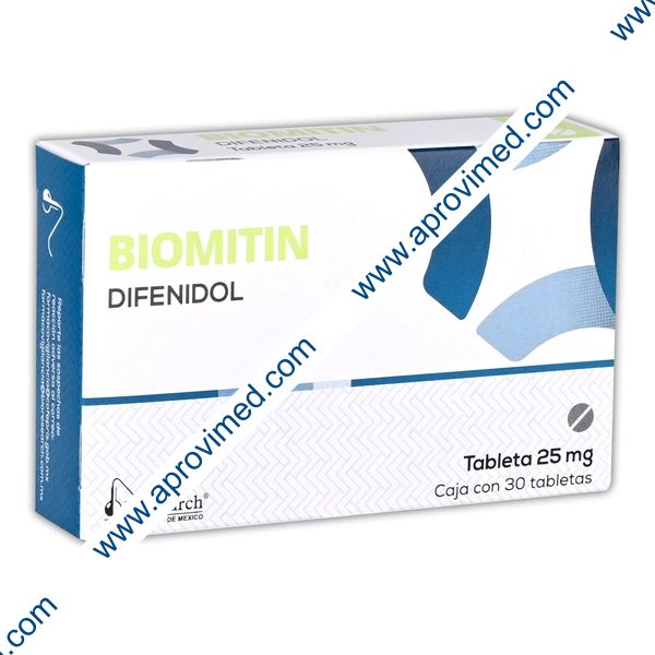 BIOMITIN c/30 TABS. 25 MG. – APROVISIONAMIENTO MEDICO