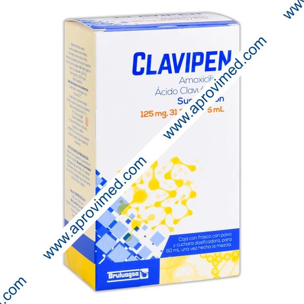 CLAVIPEN SUSP. Fco. 60 ML. 125-31.25 MG/5 ML. – APROVISIONAMIENTO MEDICO