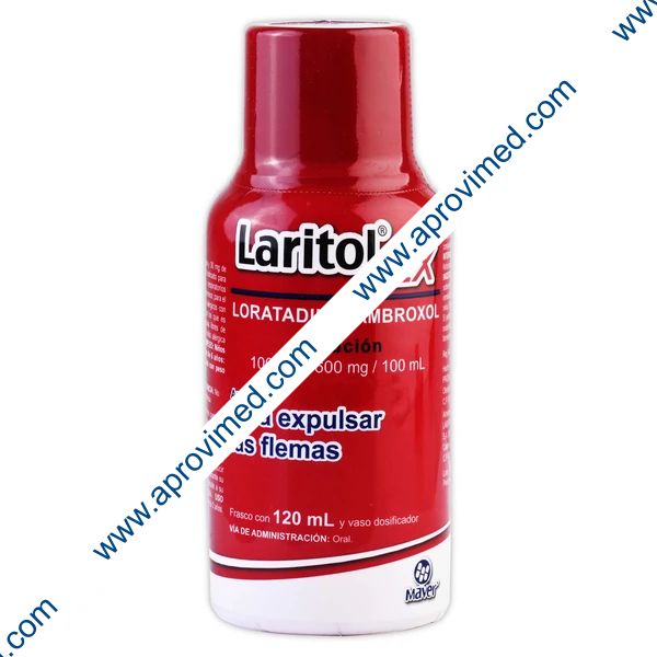 LARITOL-EX SOLUCIÓN Fco. 120 ML. 100-600 MG/100 ML. – APROVISIONAMIENTO ...