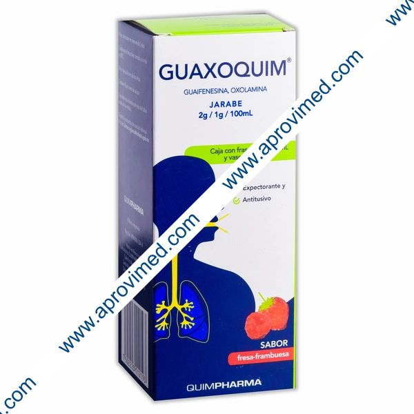 GUAXOQUIM JARABE Fco. 140 ML. 2-1 G/100 ML. – APROVISIONAMIENTO MEDICO