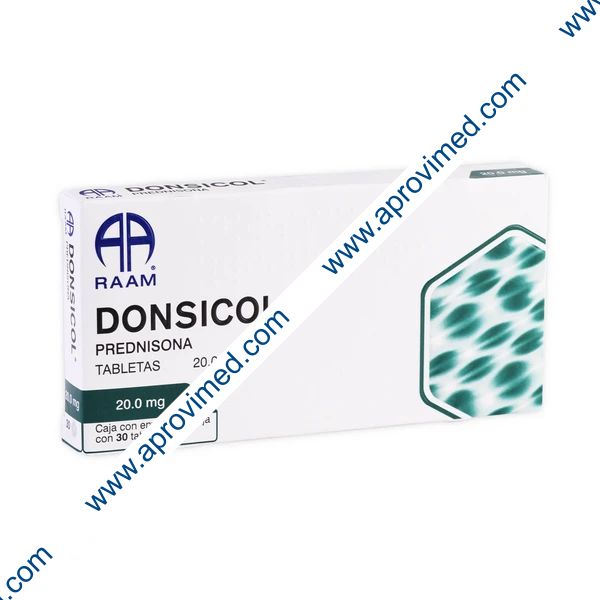 DONSICOL c/30 TABS. 20 MG. – APROVISIONAMIENTO MEDICO